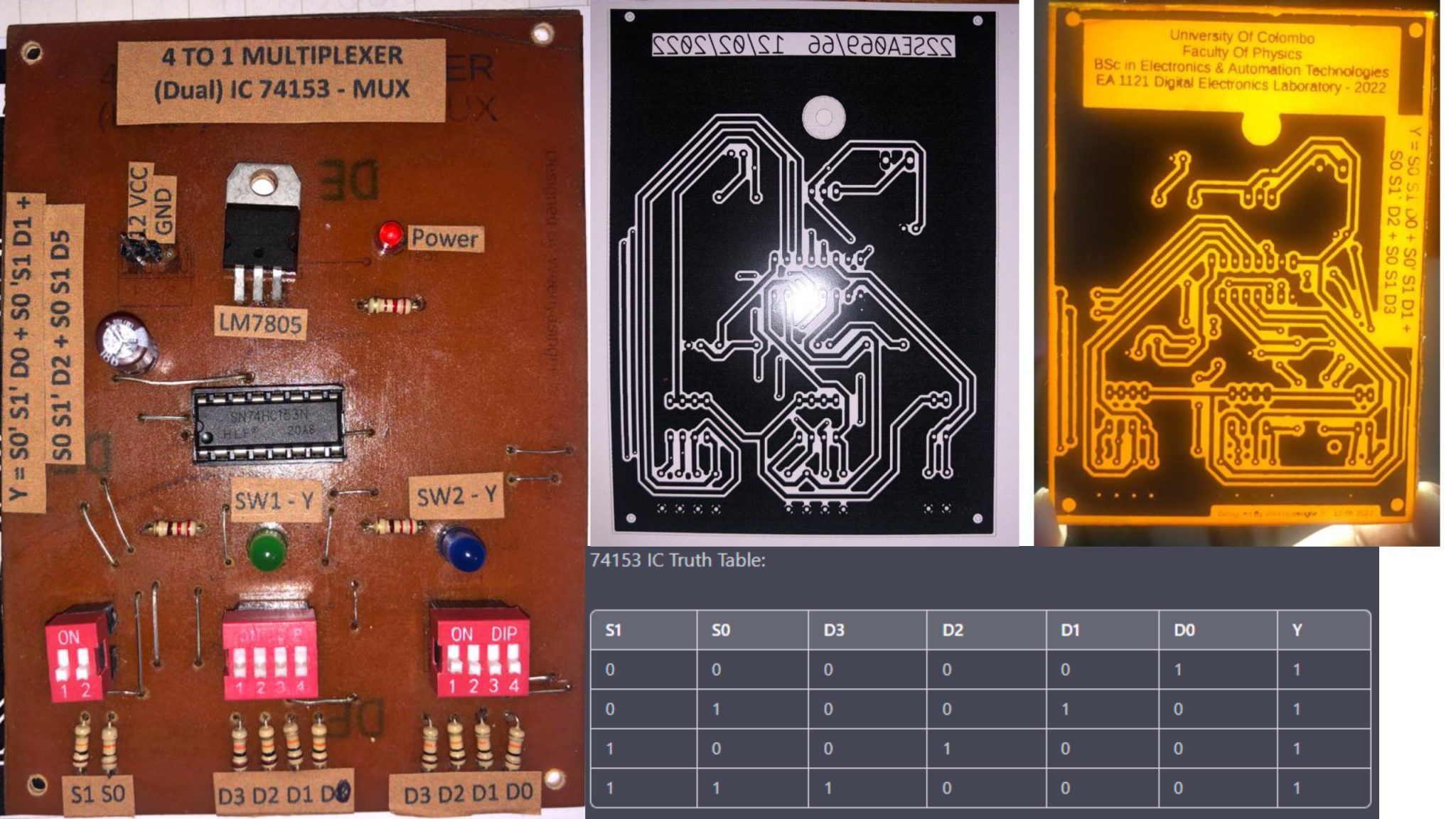 4 To 1 Multiplexer IC 74153 IM Weeriyasinghe
